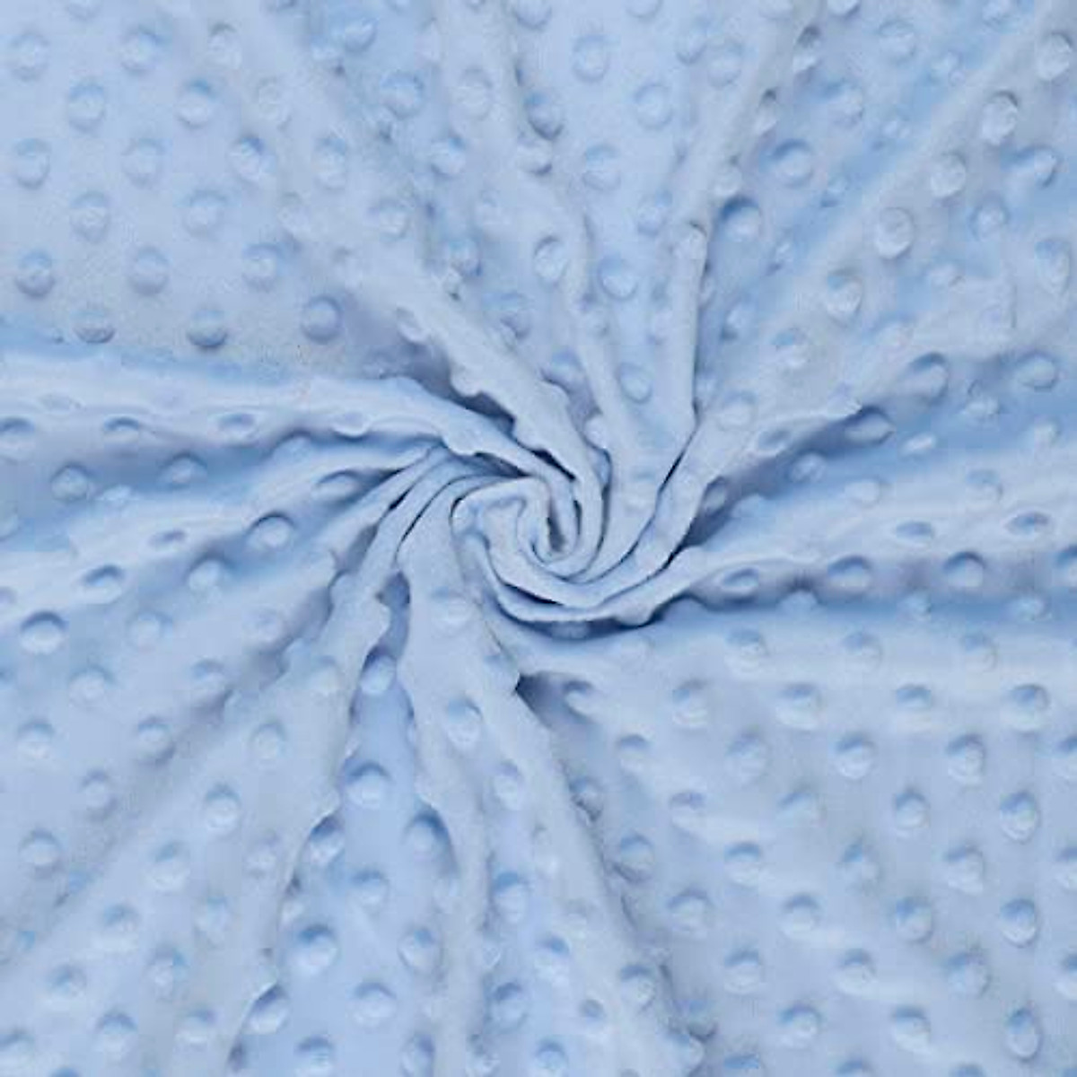 Mook Fabrics, LLC Softee Dot Solid, Sky, 15 Yard Bolt