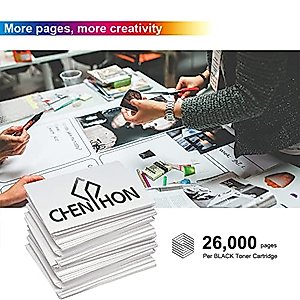 CHENPHON Compatible Xerox AltaLink C8030 C8035 Toner Cartridge Replacement Xerox 006R01697 use for Xerox AltaLink C8030 C8035 C8045 C8055 C8070 Printer (Black High Capacity 26,000 Pages, 1-Pack)
