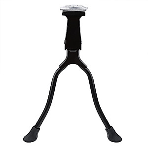 Center Mount Double Leg Bike Kickstand, Adjustable Practical Mountain Bike Foot Stand for 26 inches and Above Wheel Mountain Bike,Road Bicycle,Adult Bike,Sports Bike, Center Mount Double Leg Bike