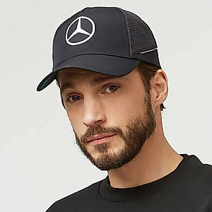 Mercedes AMG Petronas Formula One Team - Official Formula 1 Merchandise - 2022 Team Cap - Black - One Size