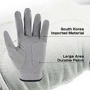 Craftsman Golf 3-Pack Golf Gloves Gray (Medium/Large)