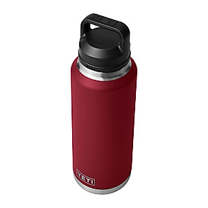 YETI Rambler 46 oz Bottle Retired Color, Vacuum Insulated, Stainless Steel with Chug Cap, Harvest Red