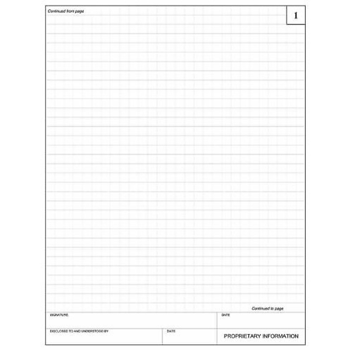 BookFactory Engineering Notebook - 96 Pages (.25" Engineering Grid Format), 8 7/8" x 11 1/4", Engineering Lab Notebook, Black Cover, Smyth Sewn Hardbound (EPRIL-096-LGS-LKT4-R1)