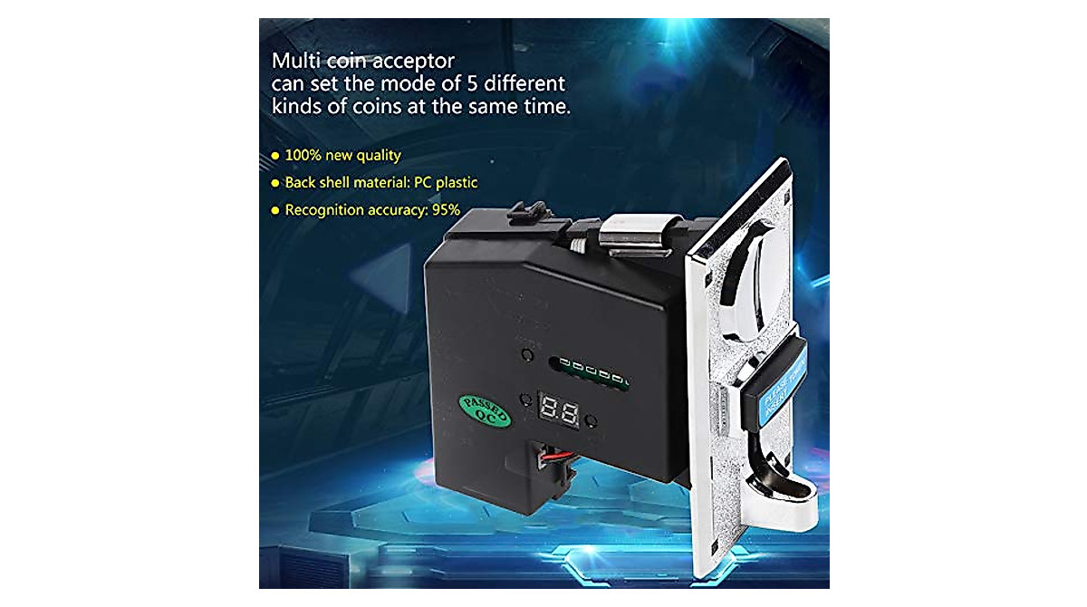 POCREATION Smart Coin Acceptor for Vending & Arcade Games