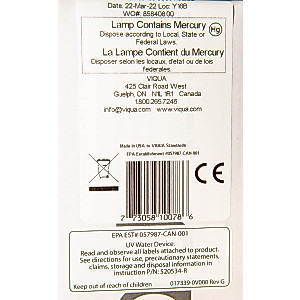 VIQUA 602810-103 Lamp and Sleeve Bundle for VIQUA E4 system