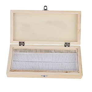 Microscope Slide Box Large-capacity Biological Slide Storage Box Wooden Storage Box for Slice Collection