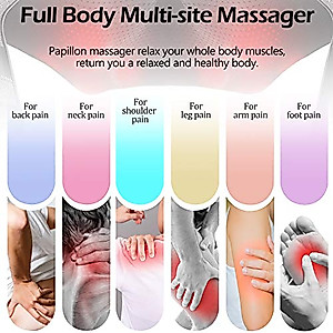 Massagers for Neck and Back Pain Relief,Great Gifts for Women/Men/Dad/Mom Birthday,Shiatsu Shoulder Foot Massager with Heat,Deep Tissue Massage Pillow for Body Muscle Kneading