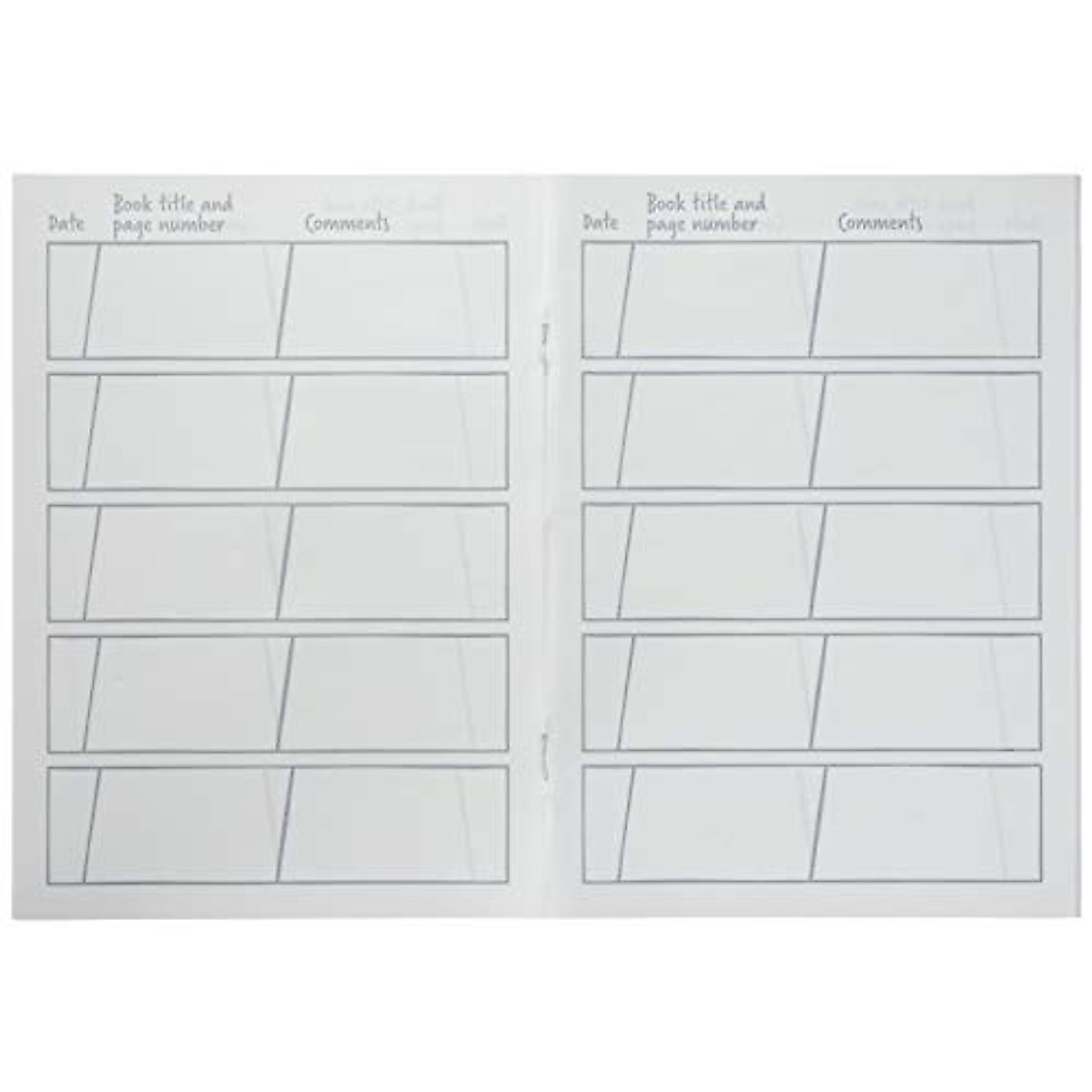 Silvine A5 Child Reading Record - Yellow (Pack of 25)