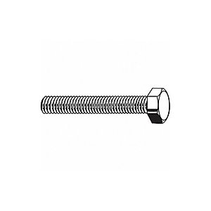 HHCS, 7/16-14x1-1/4, Steel, Gr 8, YZ, PK25