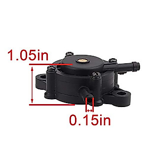 3 pcs 808656 491922 Fuel Pump for Briggs and Stratton 691034 for GX620 LTX1046VT LTX1050VT LG808656 M145667 49040-7001 for Kohler 24 393 04-S Engine