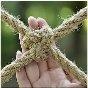 Door & Stair Baby Gates Protective Net Woven Child Pet Cat Safety Net Netting Fence Nylon Anti-Fall Indoor Outdoor Banister Railing Mesh Guard for Balcony Window Stairs (Size : 1 * 1M(3 * 3Ft))