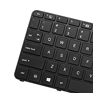 GODSHARK Replacement Keyboard for HP Probook 450 G3 / 450 G4 / 455 G3 / 455 G4 / 470 G3 / 470 G4 Black US Layout