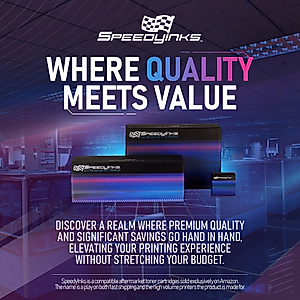 SPEEDYINKS Compatible Replacements for Brother TN227 Toner Cartridge TN-227 TN227BK TN-227BK High Yield (Black, 2-Pack) for use in HL 3070CW HL-L3210CW HL-L3230CDW HL-L3270CDW HL-L3290C Printers