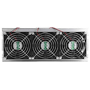 Thermoelectric Cooler, Thermoelectric Cooler, Asixx DIY Thermoelectric Peltier Refrigeration Semiconductor Cooler Air Cooling Device 20A 12V