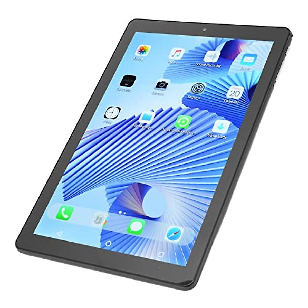 HEEPDD Tablet PC, 10.1 Inch Tablet Black 4GB RAM 64GB ROM 1920x1200 HD 100-240V Read 10 (US Plug)
