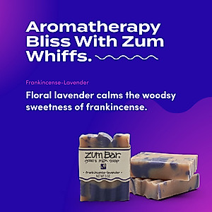 Zum Bar Goat's Milk Soap - Frankincense-Lavender - 3 oz (3 Pack)