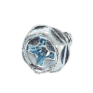 50 PCS Quadrex Head Short for Computer Case Motherboard Screws - (Size: Other/Other/Silver) SCRW-093095