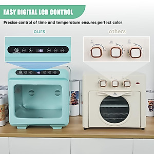 Goodcrafter Sublimation Oven Machine 110V Convection Oven for Sublimation Blanks Mugs Tumblers Cups Water Bottles Bulk Printing with Mini Heat Gun,Heat Shrink Bag,Heat Resistant Tape,Glove.