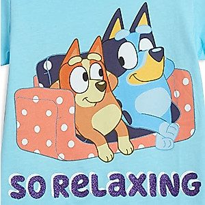 Bluey Bingo Mom Toddler Girls 3 Pack Short Sleeve T-Shirt Blue/Pink/Yellow 3T