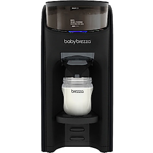 Baby Brezza Formula Pro Advanced WiFi Formula Dispenser Machine - Automatically Mix a Warm Formula Bottle Instantly - Easily Make Bottle with Automatic Powder Blending, Black