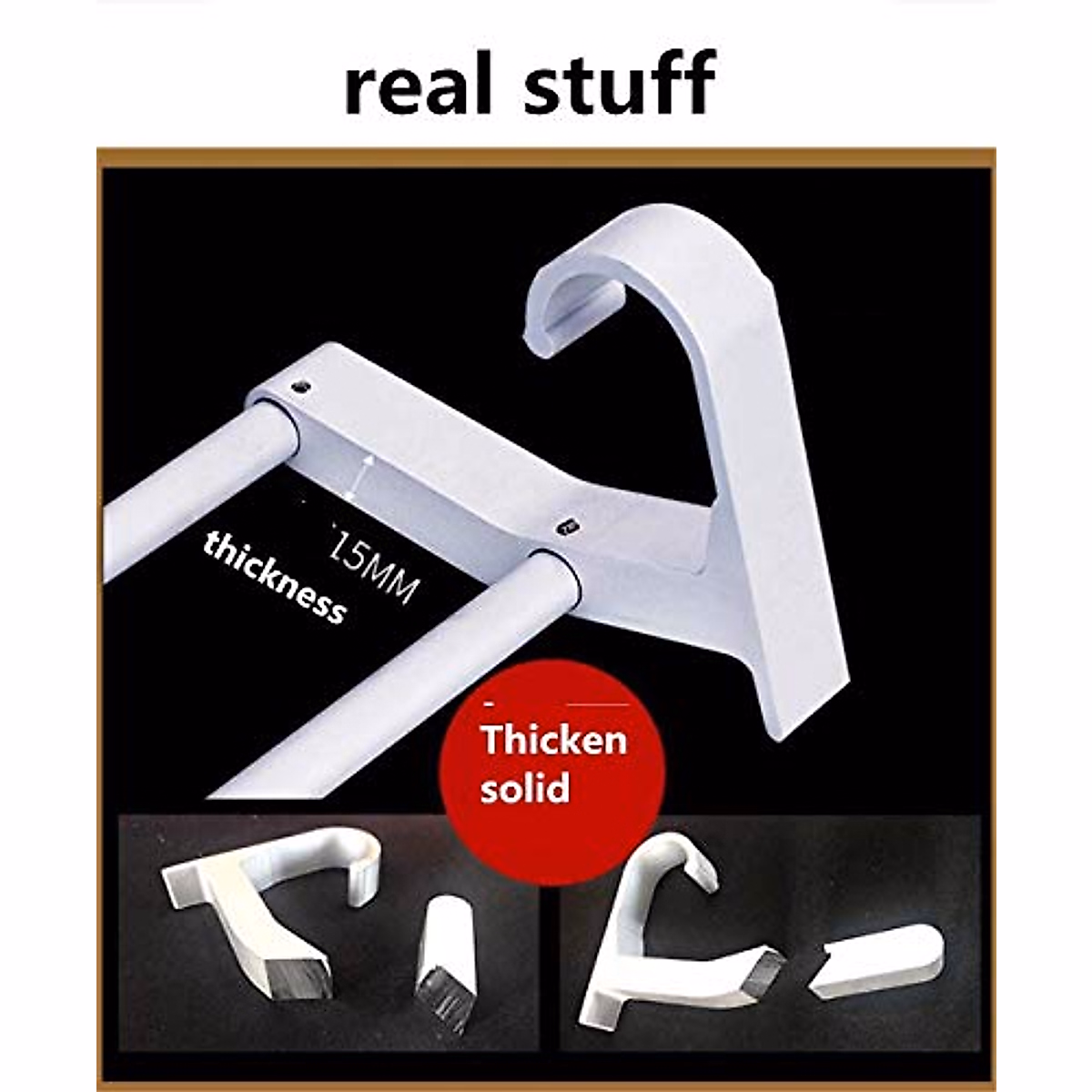 Towel rackTowel Rack Simple Towel Rack Bathroom Punch-Free Thickened Aluminum Towel Rack Kitchen Hanging Rod Load-Bearing Rust-Proof Towel Rail - A/40cm Bath Towel Rack