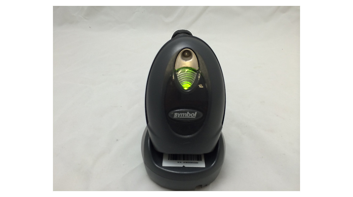 Symbol LS4278 Cordless Barcode Scanner with Cradle & USB Cable Dark ...