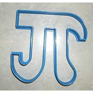 PI 3.14 SYMBOL MATH CIRCLE CIRCUMFERENCE COOKIE CUTTER MADE IN USA PR610