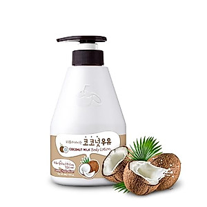 WELCOS KWAILNARA Coconut Milk Body Lotion – Korean Body Lotion for Deep Hydration & Silky Smooth Skin 560 g / 19.75 Fl. Oz