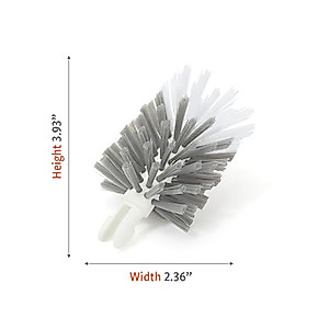 Full Circle Clean Reach Refill Bottle Brush, White