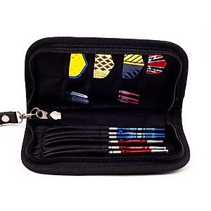 NAYANPOS High-grade cloth, Darts Carrying Case for Darts, Dart Tips, Dart Shafts, Dart Flights, and More Dart Accessories