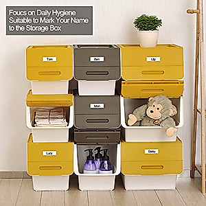 Wonfoucs 3-Pack Label Maker Paper Replacement for Dymo Label Maker Refills 91330 Self-Adhesive White Paper Label Refill 12mm x 4m 1/2 x 13 Work with DYMO LetraTag Label Makers LT-100H LT-100T QX50