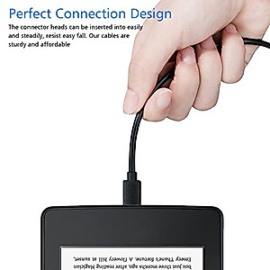 Android Charging Cable, 15Ft Charger Cable for PS4 Xbox One Controller, Durable Micro USB Cord Fast Charging Sync Wire for Samsung Galaxy S7 Edge S6 S5,LG,Moto G5,Black