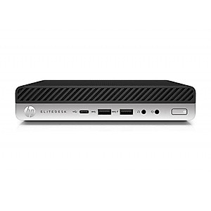 HP 800 G4 Mini Business Desktop Intel Core i3-8100T,8GB DDR4 RAM,256GB SSD Hard Drive (Renewed)