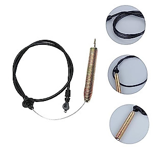 Yardwe Clutch 2 pcs Machine Craftsman Fit Tractor Durable Deck Pull Cutter Clutch Mowing Replacement for Mower Cord Cable Grass Practical Clutches Engagement Lawn