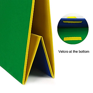 Foldable Felt Flannel Board Quiet Book for Kids Freestanding Felt Board for Toddlers Preschool as Kids Felt Stories Activities Play Kits, Travel Toys for Boys Girls (Freestanding Felt Board)