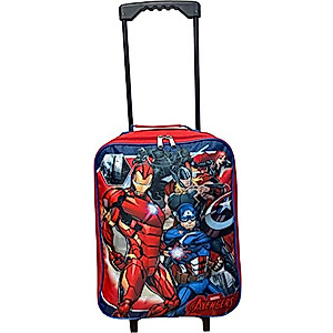 Ruz Marvel Avengers 15" Collapsible Wheeled Pilot Case - Small Rolling Luggage …
