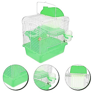 Hamster Cage Small Animal House Guinea Pig Cage Decorative Hamster Home Chinchilla Cage