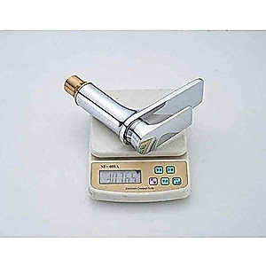 Faucet Kitchen Tap Kitchen Faucet New Bathroom Sink Faucet Chrome Single Handle Basin Faucet Mixer Hot & Cold Water Bath Accessories