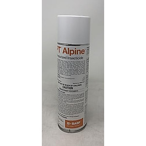BASF PT Alpine Pressurized Insecticide Spray for Ants, Cockroaches, Bed Bugs, Non-Repellent for Crawling or Flying Insects, Ready to Use, 14 Ounce