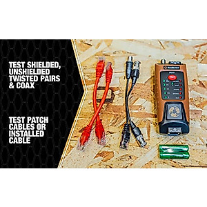 Southwire TESTER, M550 CONTINUITY FOR DATA, COAX