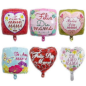 Happy Mother’s Day Balloons Party Decorations Supplies - 18PCS Mother's day Best Mom Ever Mom Day Foil Balloons for Happy Mothers Day Birthday Party Decorations Supplies