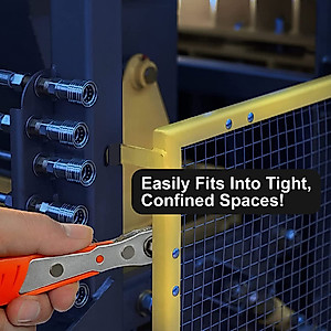 Impact Driver Allen Bits Set Hex Head Bit Long Alan Wrench Key Power Drill 1/4” Quick Change Release Connect Metric t Handle Hecs Drive For Furniture Assembly Tool Kit Screw Driving Bits + Hex Ratchet