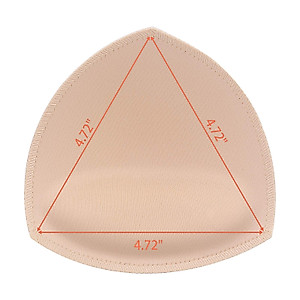 Awpeye Bra Pads Inserts 10 Pairs, Sports Bra Pads Inserts for Women (Beige, Black, White)