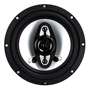 BOSS Audio Systems NX654 Onyx 6.5 Inch 400 Watt 4-Way 4 Ohm Full Range Car Audio Coaxial Stereo Speakers with Mylar Dome Tweeters, 2 Pairs