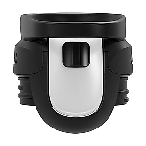 CamelBak Forge Flow Coffee & Travel Mug, Insulated Stainless Steel - Non-Slip Silicon Base - Easy One-Handed Operation - 12oz, White