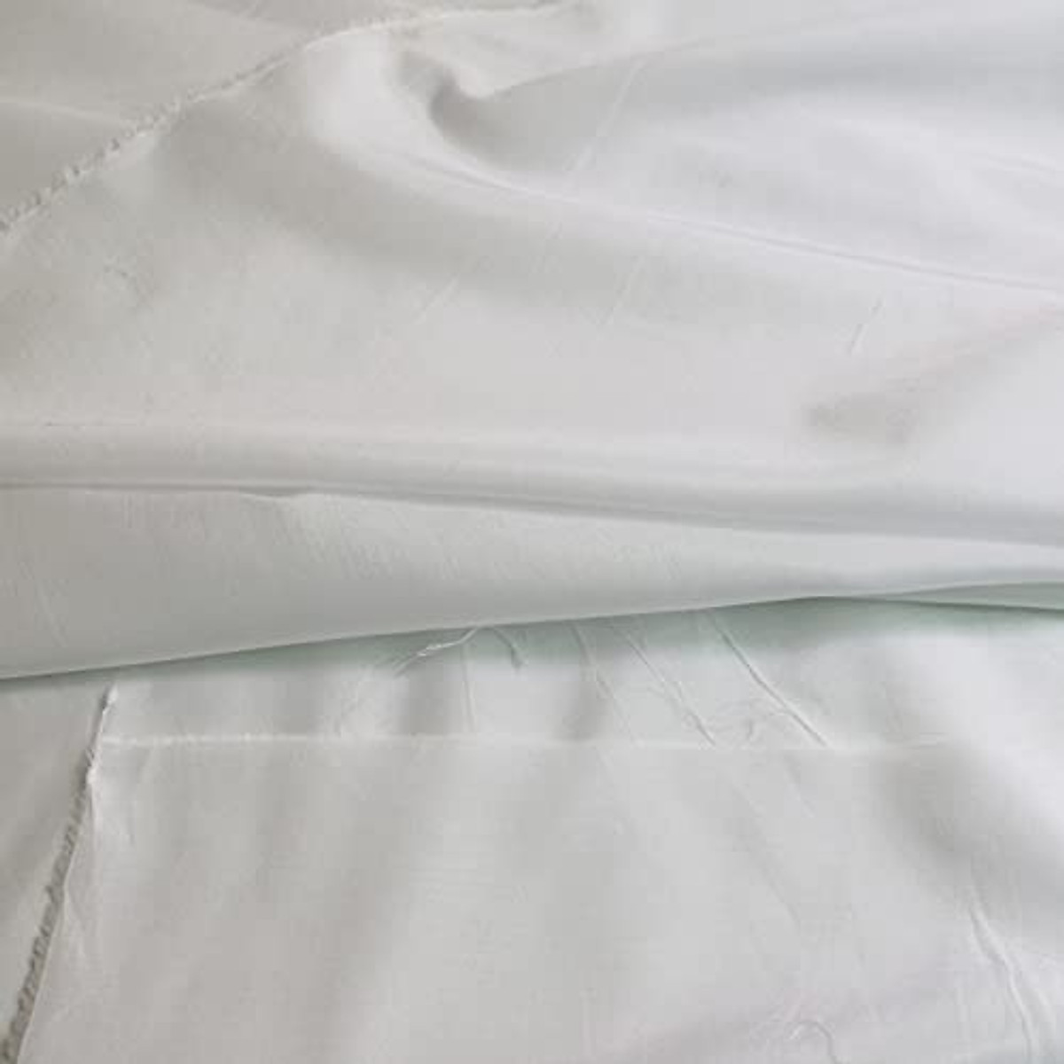 100cm*140cm White Silk Cotton Fabric Lining Material for Dress Natural Silk Cotton Fabric Material