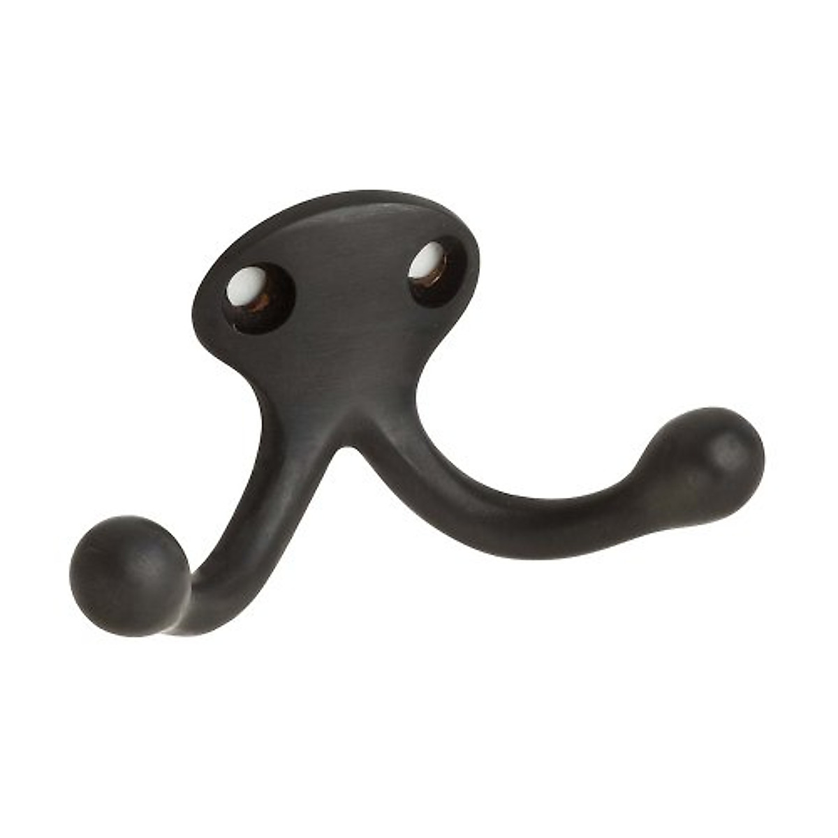 Ives by Schlage 582MB10B Double Wardrobe Hook