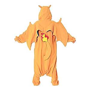 SAZAC Kigurumi - Pokemon - Charizard - Onesie Jumpsuit Halloween Costume Orange