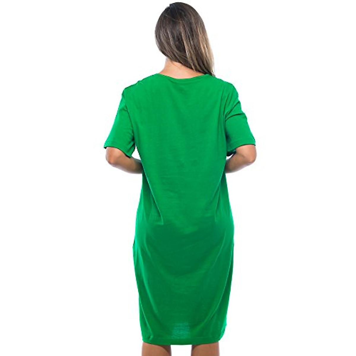 4361-103-2X Just Love Short Sleeve Nightgown / Sleep Dress for Women / Sleepwear,Green - Ho Ho Ho