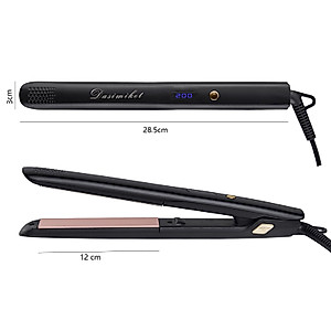 xtava Pro Satin Infrared Flat Iron with Tourmaline Ceramic Plates